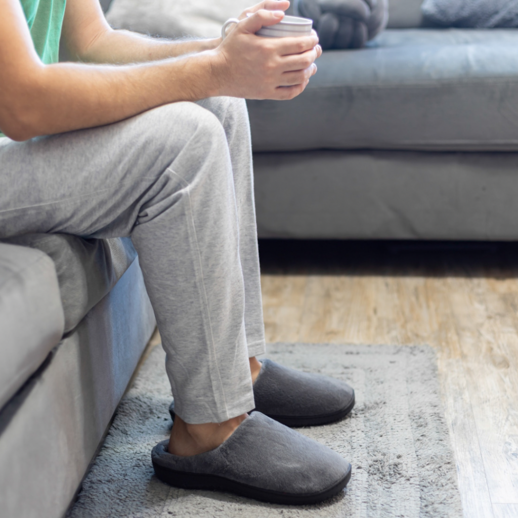 Men's Mellow Fleece Slipper - Lyfe Lax